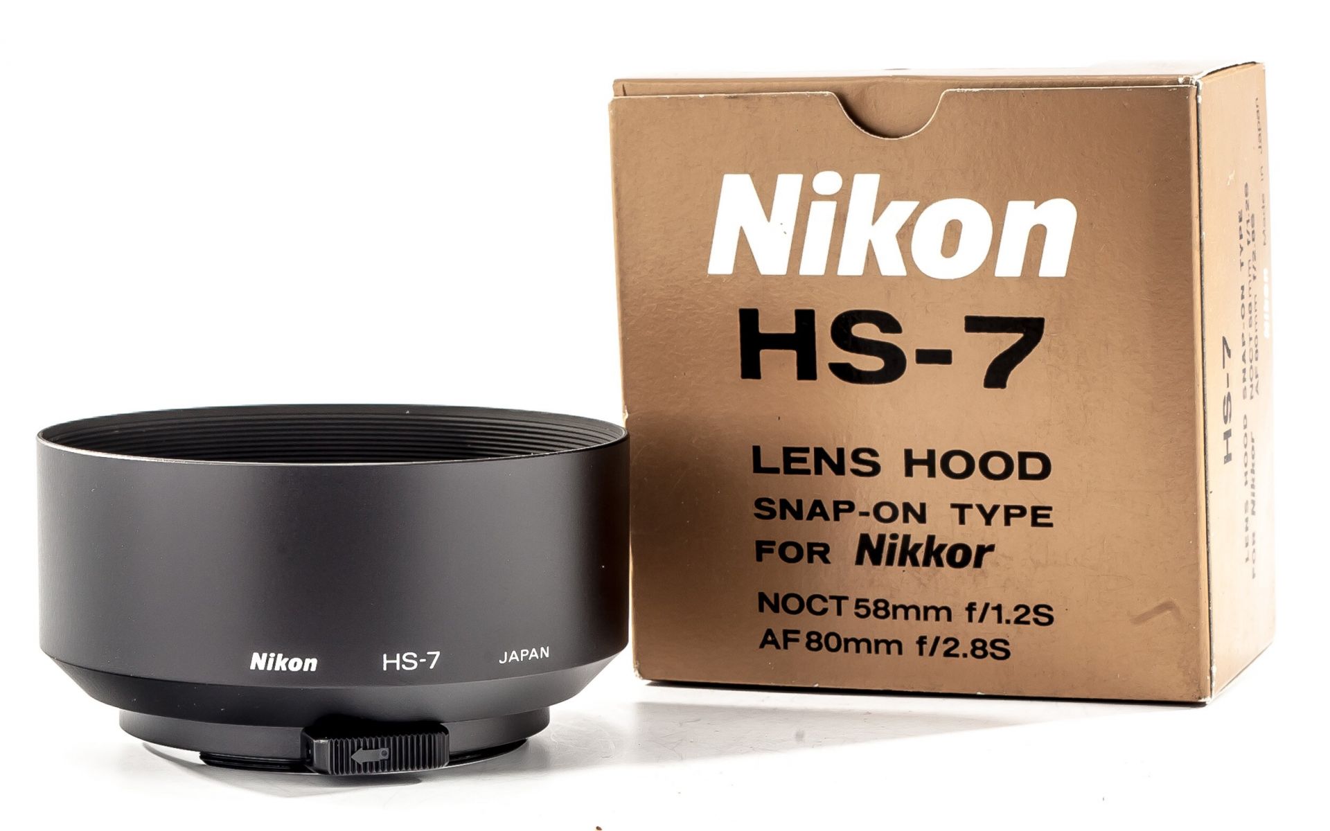 Nikon Gegenlichtblende HS-7 Noct 58mm 1,2 Neuware bei SHphoto.de