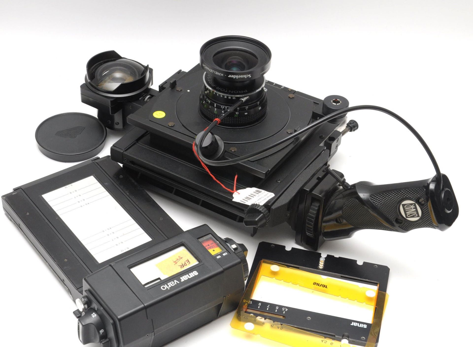 Sinar 4x5 Hand camera with Super-Angulon 5,6/65 mm lens bei SHphoto.de